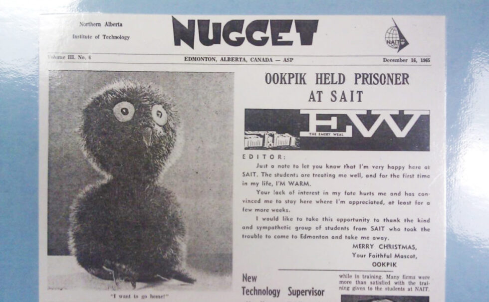 Honouring the Ook: the Inuit origins of NAIT’s Mascot - NAIT Students ...